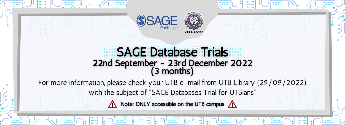 Library Home | Universiti Teknologi Brunei Library