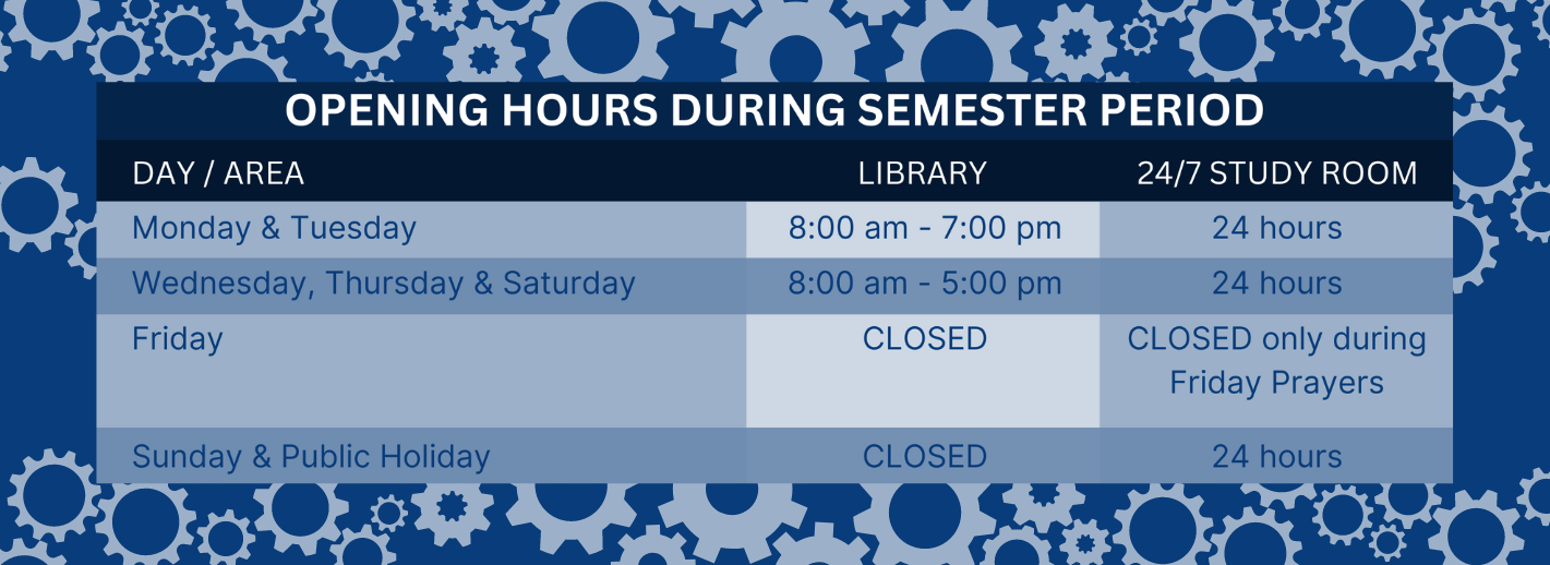 Library home | Universiti Teknologi Brunei Library
